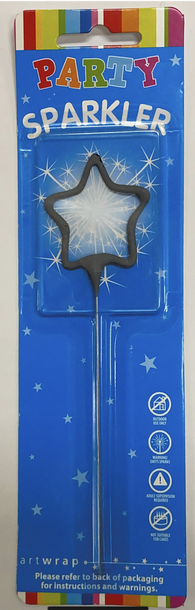Sparkler Star – AB Party and Gifts